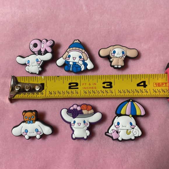 CROCS | Accessories | One Set Left 6 Piece Cinnamoroll Hello Kitty And ...
